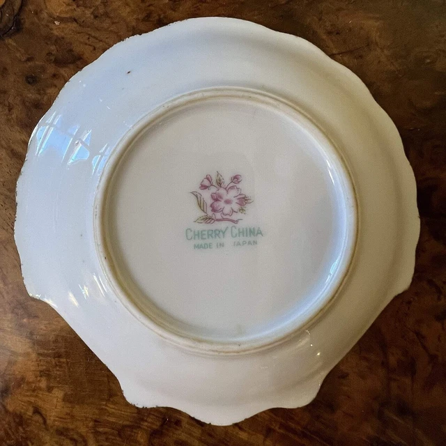VINTAGE VIOLETS PRINT Shell Shaped Dish $35.00 - PicClick AU