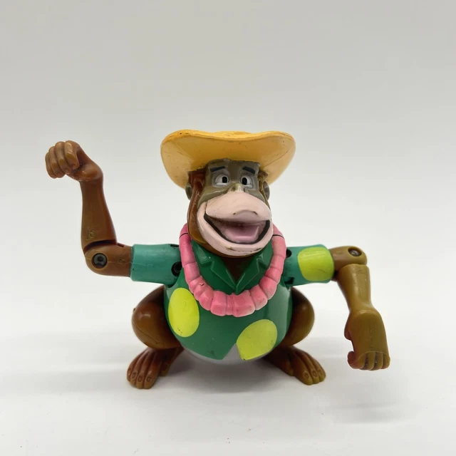 PLAYMATES TOYS TALESPIN Super Baloo Louis King Louie PVC Figurine ...