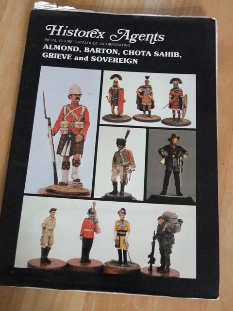 HISTOREX AGENTS THIRD-PARTY Figure Catalogue 1980s EUR 23,84 - PicClick IT