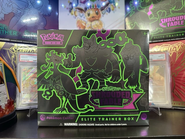 POKÉMON TCG SCARLET & Violet-Shrouded Fable Pokémon Center Elite ...