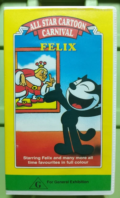 ALL STAR CARTOON Carnival Felix Vhs Rare Watched Works Great $40.00 ...