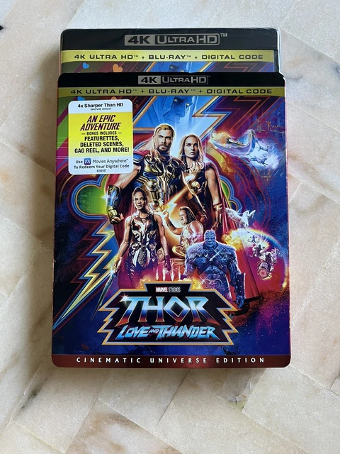 THOR: LOVE AND Thunder (4k Ultra HD, 2022) con cover slip EUR 18,17 ...