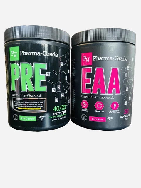 PHARMA-GRADE PRE 280G - Sour Gummy -+ FREE EAA - NEW £29.99 - PicClick UK