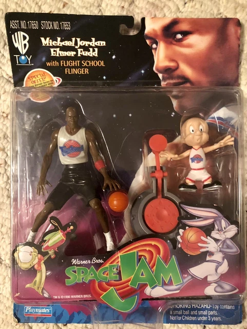 FIGURA DE ACCIÓN Space Jam Michael Jordan ELMER FUDD - Flinger de ...