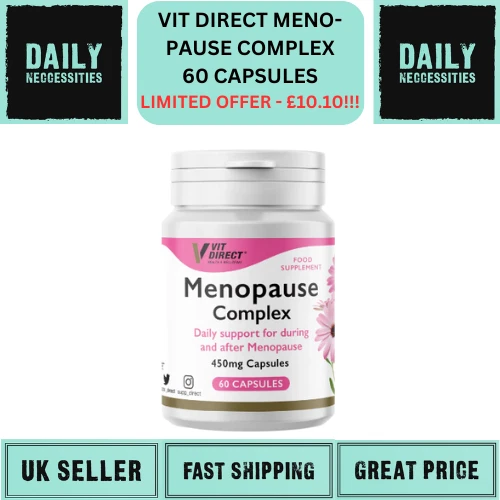 VIT DIRECT MENOPAUSE Complex 60 450mg Capsules For During & After ...