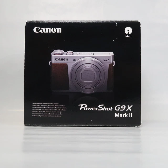 CANON POWERSHOT G9X Mark II 2 Digital Camera Black, SD Card 128G ...