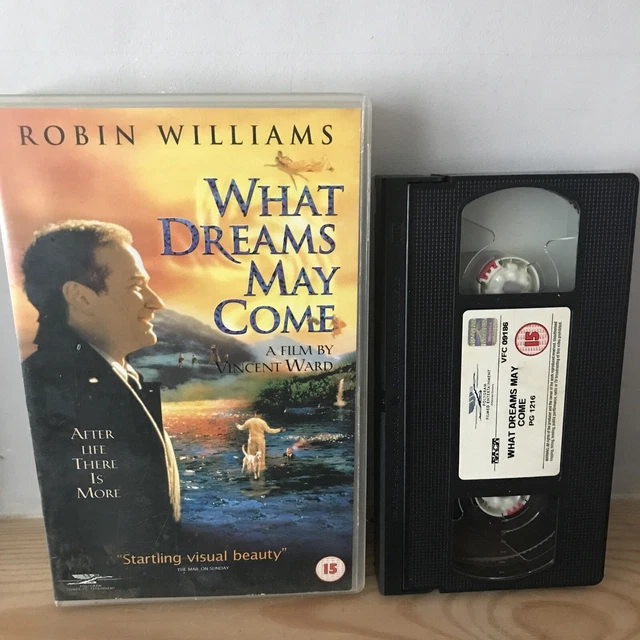 WHAT DREAMS MAY Come Rare PolyGram Big Box Rental VHS Robin Williams £9 ...
