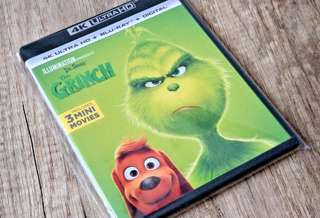DR. SEUSS' THE GRINCH (2018) - 4K Ultra HD + Blu-ray (Benedict ...