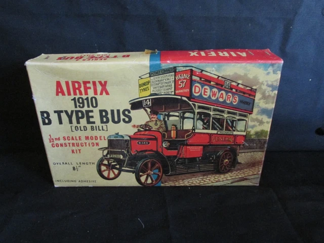 VINTAGE AIRFIX 1910 B Type Bus 1:32 Scale. £15.00 - PicClick UK