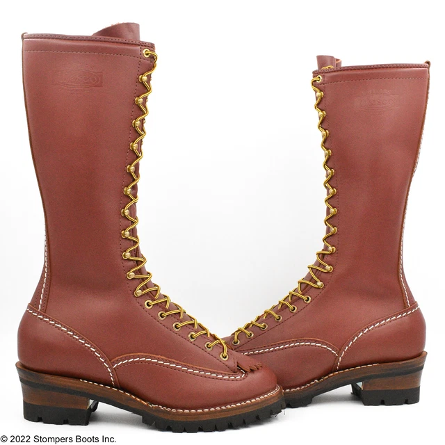 WESCO HIGHLINER 16 Inch Lug Sole Redwood £434.88 - PicClick UK