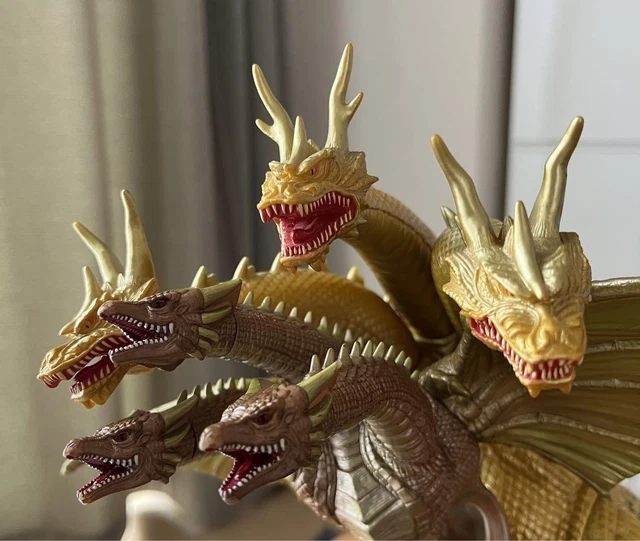 REY GHIDORAH SUPER Dragón Monstruo Cretácico Ghidorah Godzilla GODZZILA ...