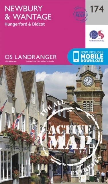 ORDNANCE SURVEY - Newbury Wantage Hungerford Didcot 174 - Neuf S ...