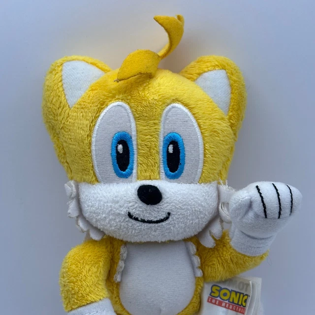 TOMY MODERN TAILS Sonic The Hedgehog Waving Plush Soft Toy Sega Rare 8 ...