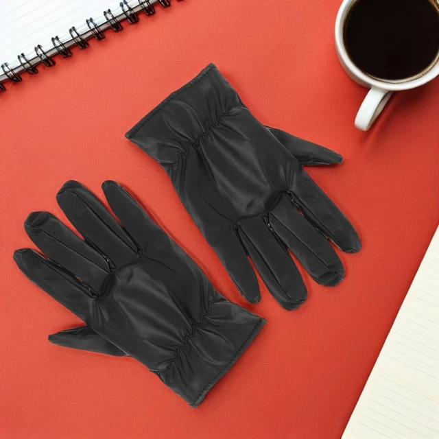 2 PAIRS CYCLING Gloves: Warm Pu Touchscreen Gloves For Men And Women ...