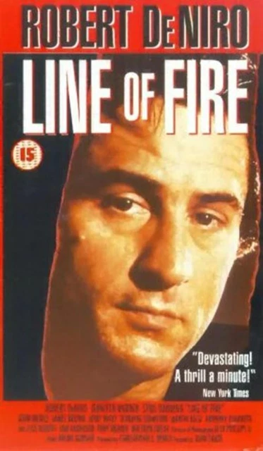 LINE OF FIRE [VHS] [VHS Tape] £9.67 - PicClick UK