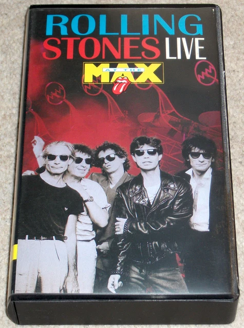 ROLLING STONES LIVE At The Max JAPAN VHS Japanese VIDEOARTS (1991) EUR 5,71 - PicClick ES