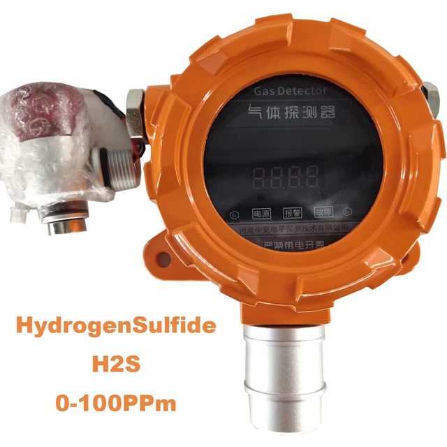 H2S HYDROGEN SULFIDE Gas Detector H2S Hydrogen Sulfide Gas ...