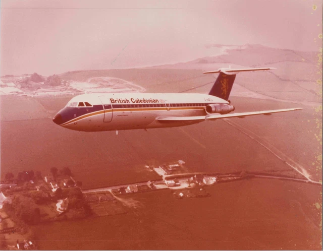 BRITISH CALEDONIAN BAC1-11 Vintage Photo Bcal Airways One Eleven ...