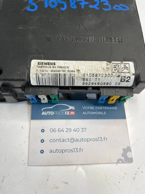 BSI BOITE BOITIER Porte Fusible Usm Bsm Relais Peugeot 206 T1 B2 ... BSI BOITE BOITIER Porte Fusible Usm Bsm Relais Peugeot 206 T1 B2 ...