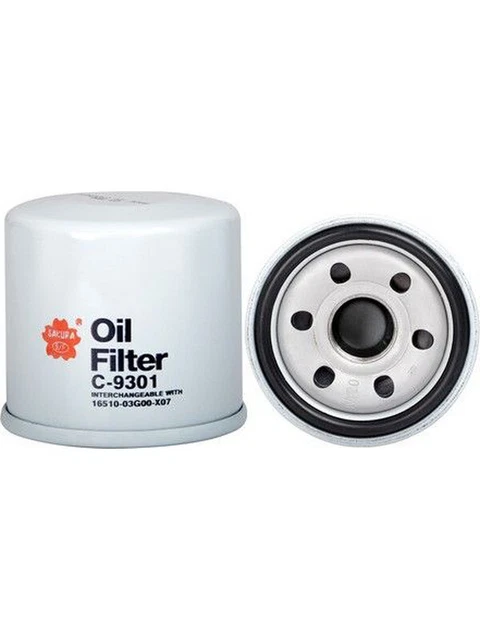 SAKURA SPIN-ON OIL Filter [ref Ryco Z444] fits Toyota Corolla 1.6 AE10 ...