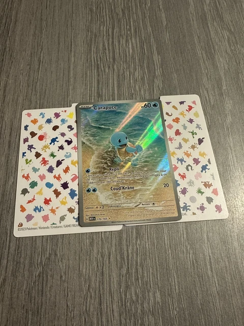 CARTE POKEMON 151 Carapuce 170/165 Ultra Rare Fa Ev3.5 Neuve Fr EUR 25 ...