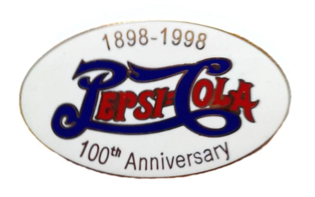 PEPSI COLA COLLECTIBLE Pin Pepsi Cola Pin Pepsi 100th Anniversary 1898 ...