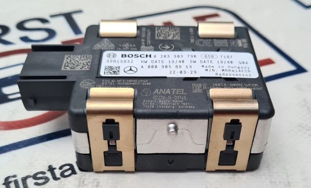 ORIGINAL MERCEDES-BENZ RADARSENSOR Distronic Radar Sensor A0009058913 ...