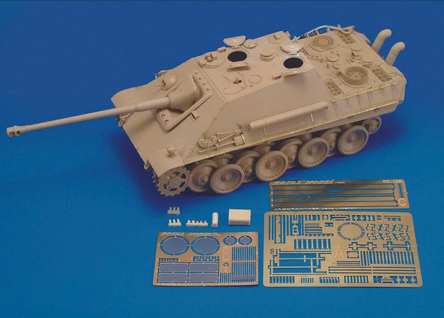 ROYAL MODEL RM139 - 1:3 5 Jagdpanther Guides (pour Neuf Tamiya Kit ...