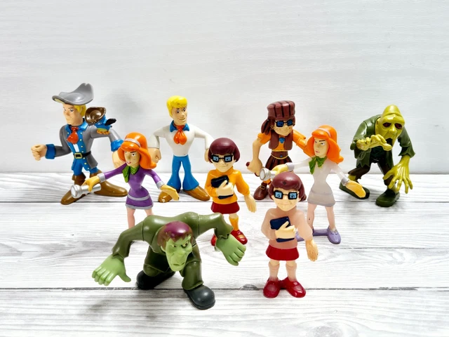 SCOOBY DOO FIGURE Bundle x9Pc, Hanna Barbera - Character Options £19.95 ...