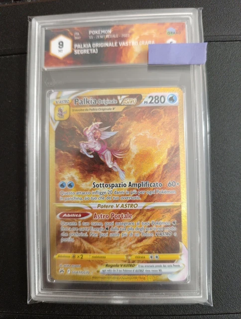PALKIA ORIGINALE V Astro Gold ITA 🇮🇹 Carta Pokemon GRAAD 9 🎇🎇🎇 EUR 170 ...