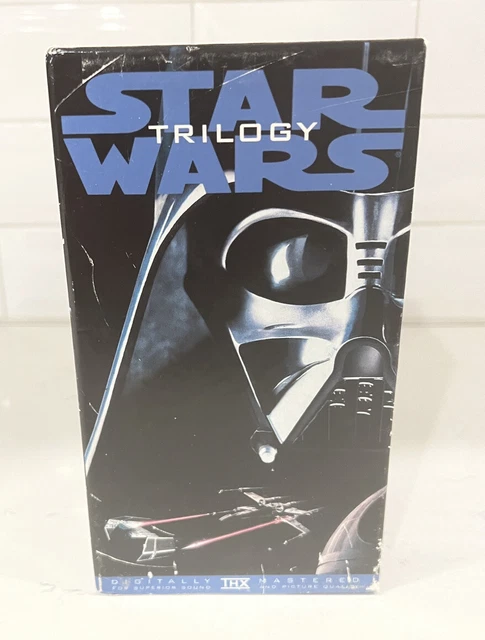 STAR WARS ORIGINAL Trilogy VHS Box Set (1995 THX Edition) Digitally ...