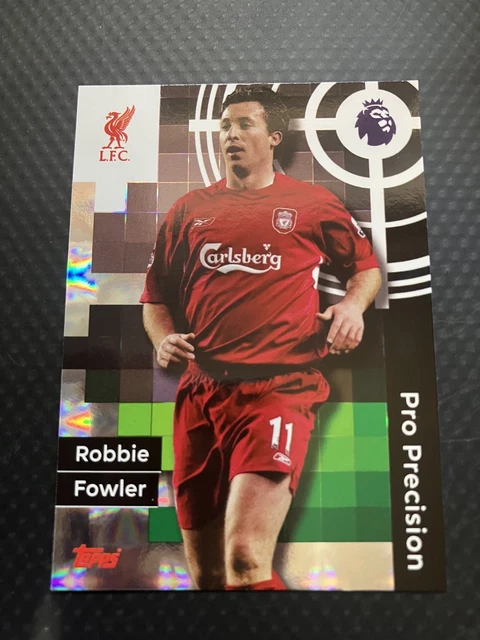 TOPPS PREMIER LEAGUE 2025 - 26 Card Robbie Fowler Liverpool Pro ...