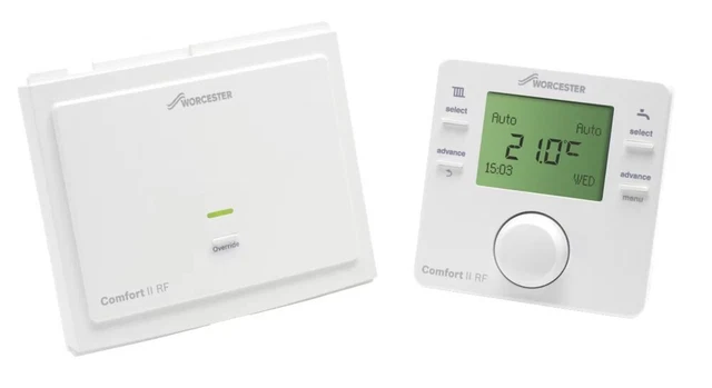 WORCESTER BOSCH GREENSTAR Comfort 2 II RF Twin Channel Programmer ...