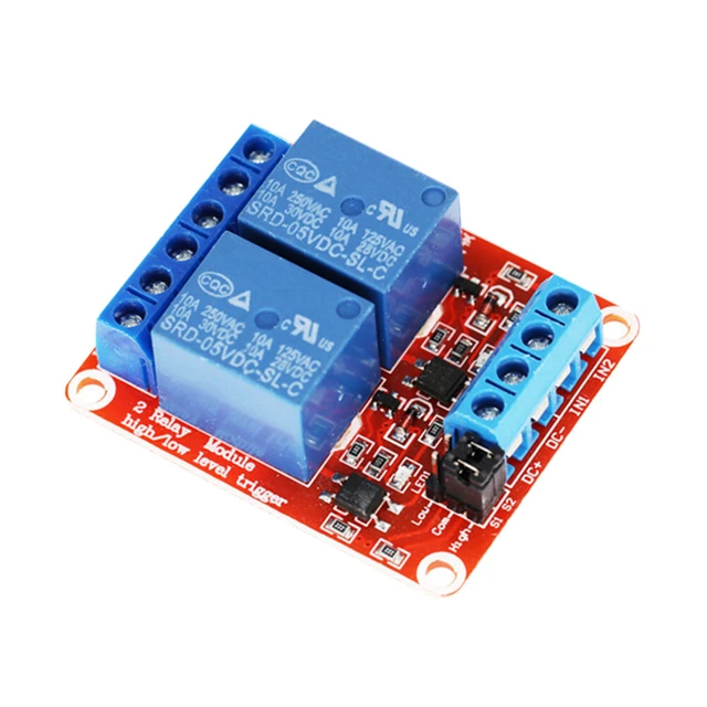 1/2/4/8 CHANNEL RELAY Switch Module with Optocoupler 5V 12V 24V (2 ...