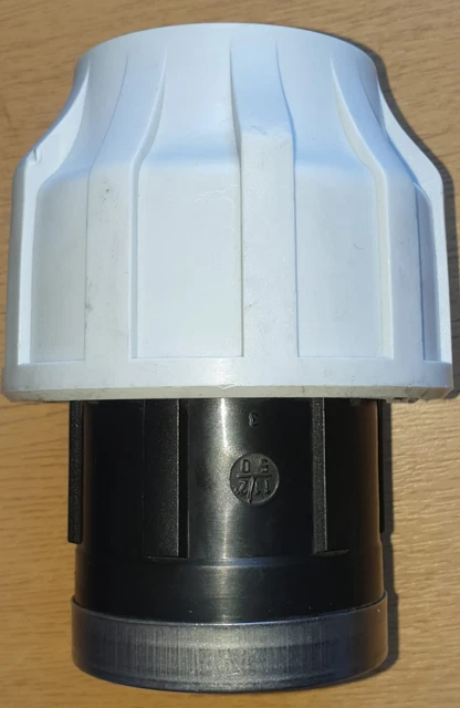 50MM × 1½& PN16 Compression Adaptor Female BSP PP-B ISO 14236 £7.95 ...