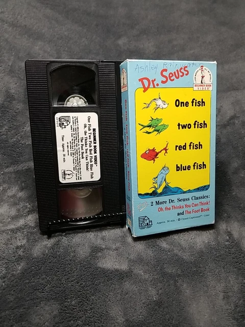 DR. SEUSS - Un poisson deux poissons poisson poisson rouge poisson bleu ...