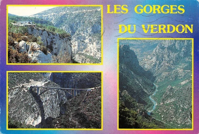 I GORGES DEL Verdon - Multi-Vista EUR 8,44 - PicClick IT