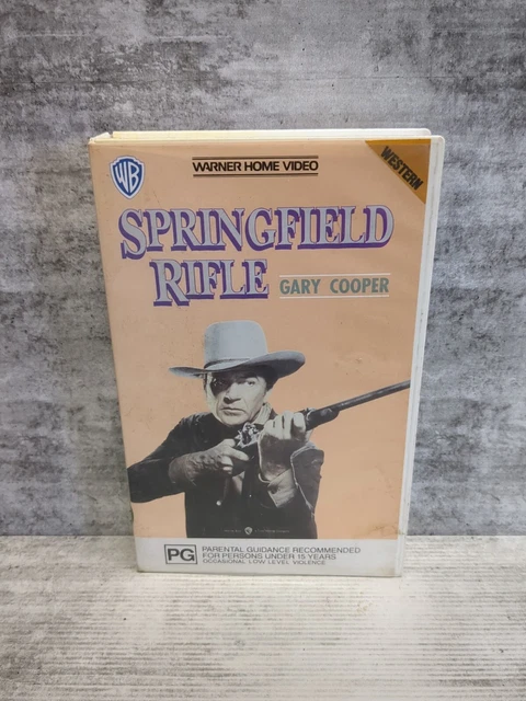 SPRINGFIELD RIFLE VHS Movie Video Cassette Tape $19.90 - PicClick AU