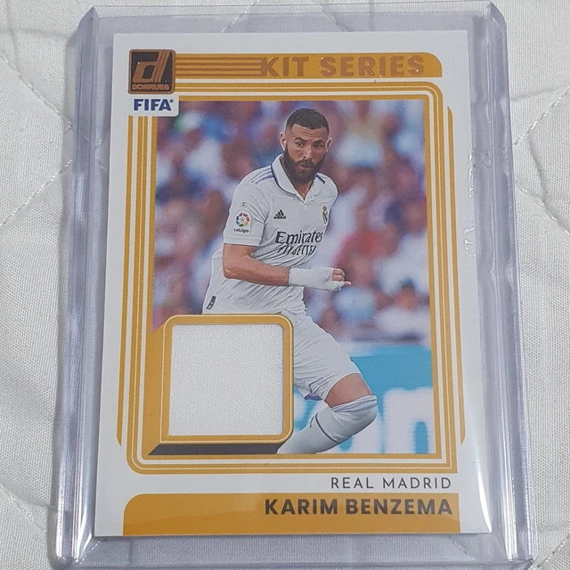 2022-23 PANINI DONRUSS Kit Serie Karim Benzema Parche Real Madrid EUR 4 ...