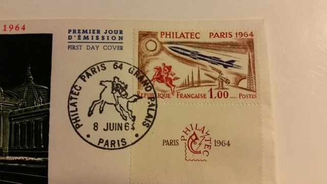 RARE FRANCE 1964 N° 1422 Paris Philatec Premier Jour Cote 2021: 30 € EUR 5,00 - PicClick FR