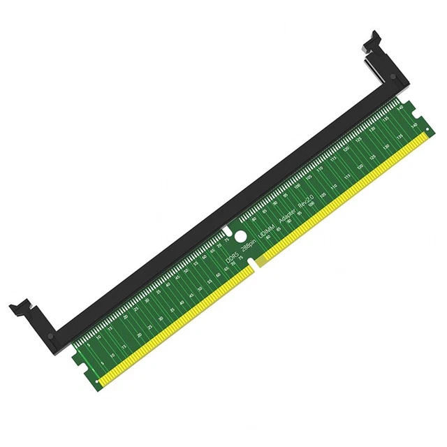 Ddr5 U Dimm Adattatore 288 Pin Ddr5 Test Di Memoria Scheda Di Protezione Con Chiusura Breve 7978