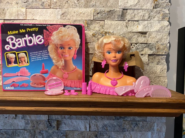 1988 MATTEL BARBIE Make Me Pretty 7350 NEW BOX $200.00 - PicClick CA
