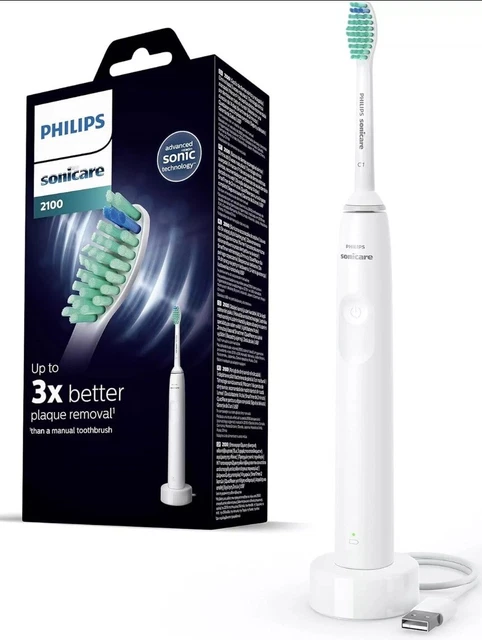 PHILIPS SONICARE 2100 Series Sonic Electric Toothbrush- White (HX6110 ...