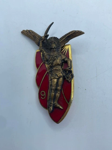 MILITARIA ANTIQUE BADGE 9th RCP PARACHUTE FIGHTER REGIMENT TAP £17.44 ...