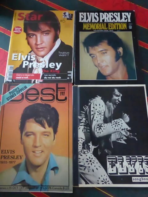 Elvis Presley Lot 4 Revues Eur 9 00 Picclick Fr