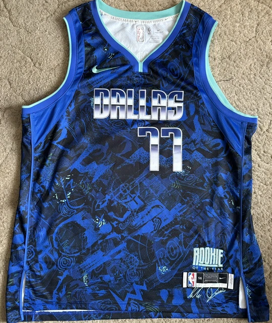 LUKA DONCIC DALLAS Mavericks Nike ROTY Select Series NBA Jersey Size ...