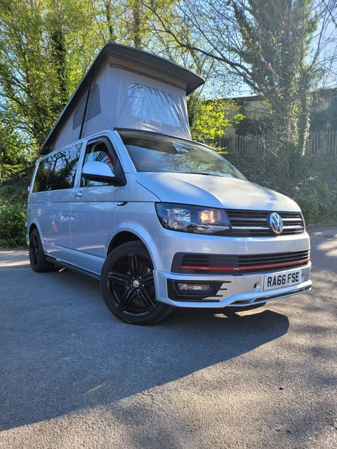 2016 VW TRANSPORTER T6 Campervan 4 Berth Pop Top Camper Van Day T5 £ ...