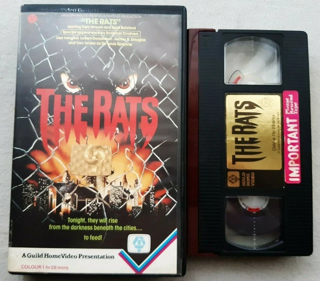 THE RATS - Guild Home Video Pre-cert VHS / Original Guild Embossed Case ...