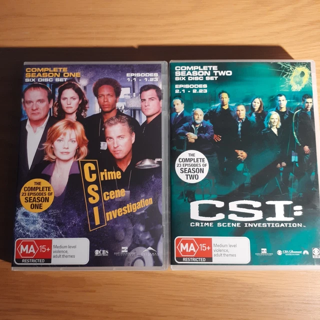 ORIGINAL CSI: CRIME Scene Investigation Las Vegas Complete Series 1-15 ...
