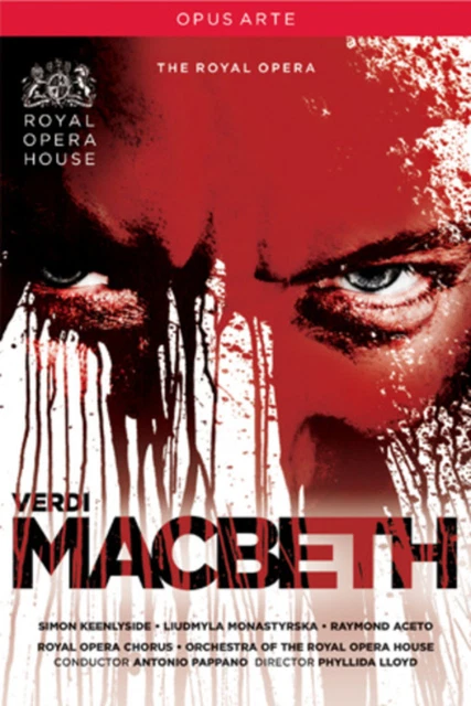 VERDI: MACBETH (DVD) Simon Keenlyside Liudmyla Monastyrska Raymond ...